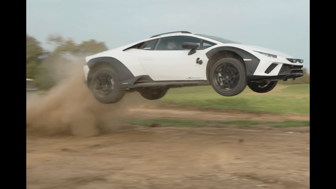 Huracan Sterrato Owner Pushes Off-Road Lambo To Its Limits - YouTube