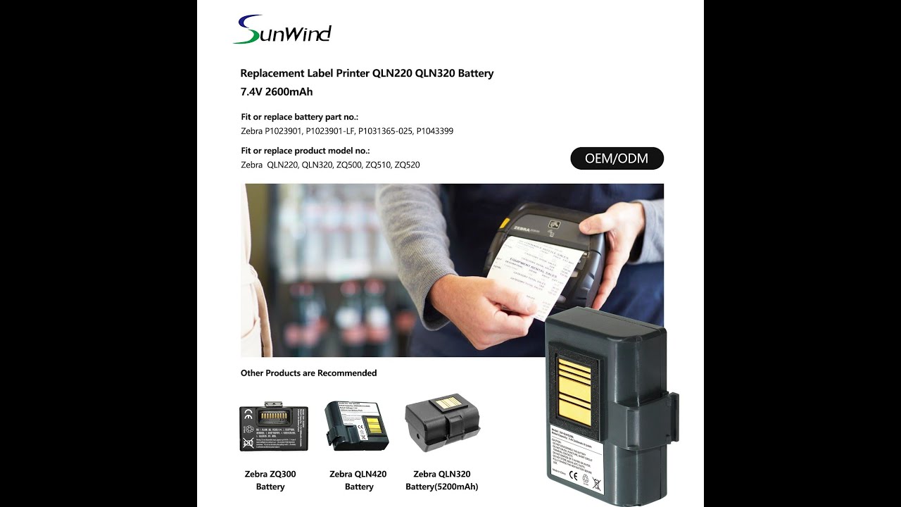 Device Test for Zebra QLN220 QLN320 ZQ510 ZQ520 Portable Printer ...