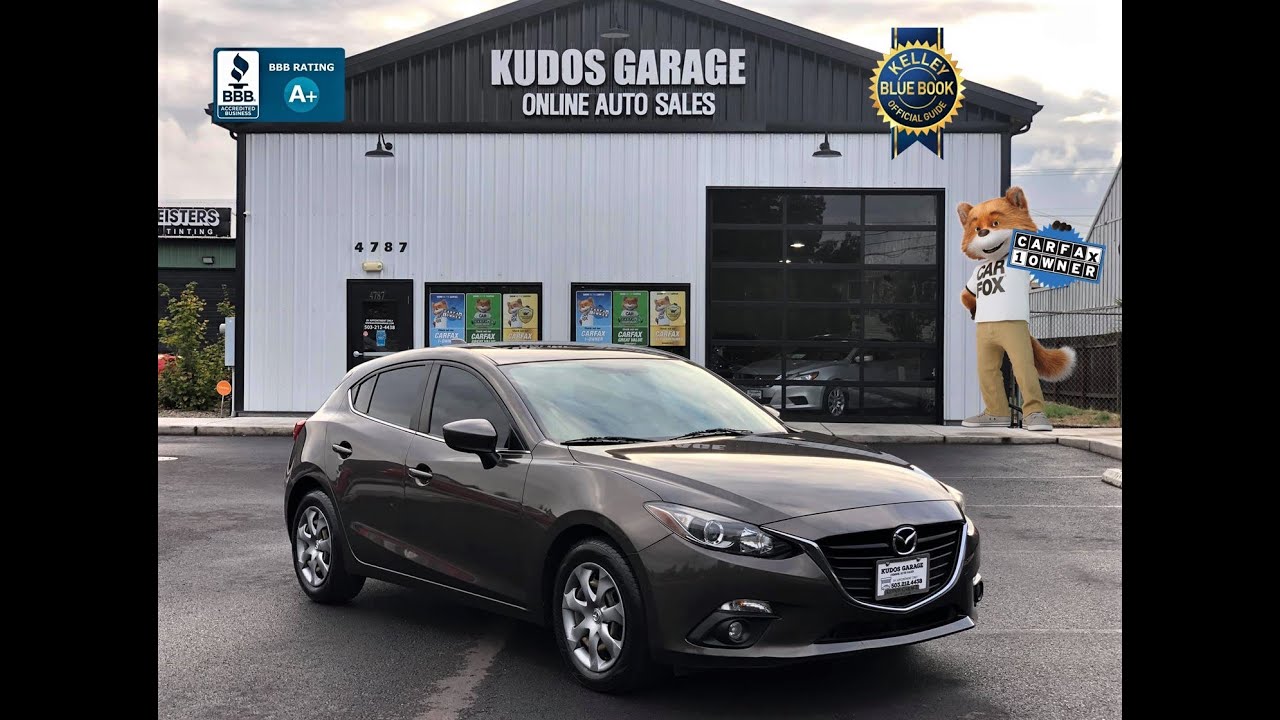 2015 MAZDA 3 TOURING BROWN - YouTube
