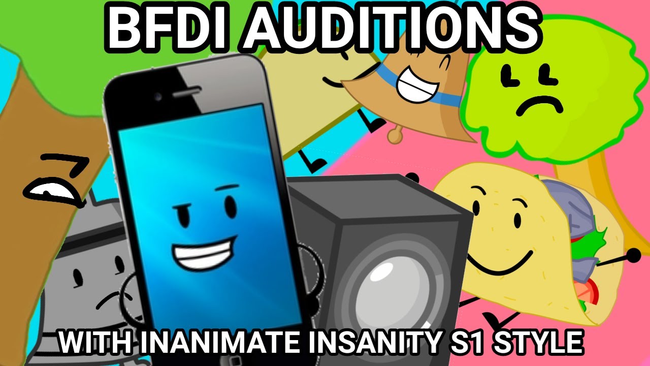 BFDI 17 Auditions but its I.I. S1 E3 - 14 Assets - YouTube