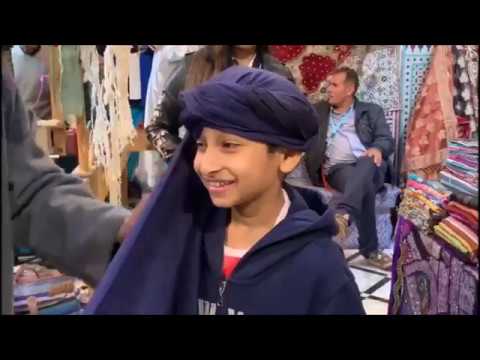 How to tie a Berber Turban/Desert Turban