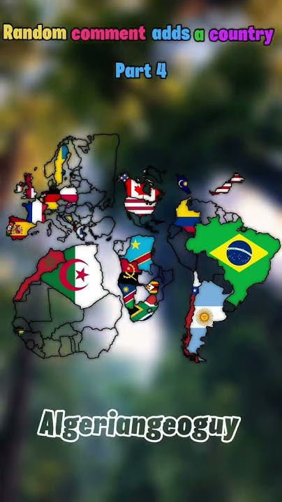 Random comment adds a country #europe #geography #map #mapping #history #mapchart #mapper - YouTube