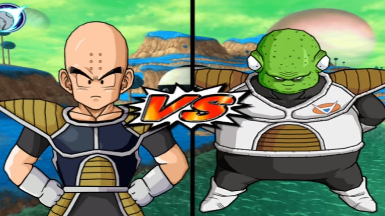 BT3 Níveis de Poder - Kuririn, Gohan e Vegeta vs Guldo e Recoome - YouTube