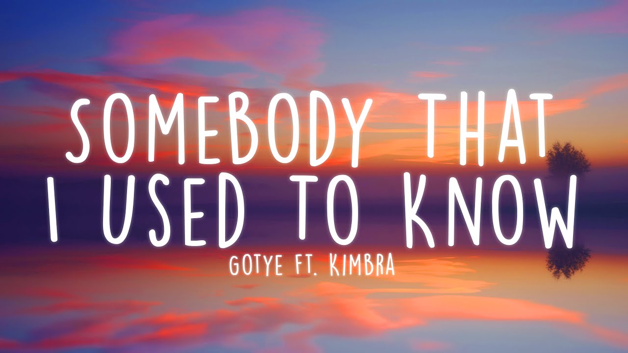 Gotye - Somebody That I Used To Know (Lyrics) ft. Kimbra - YouTube