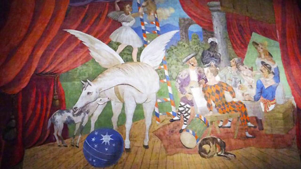 Extrait du ballet "Parade" (1917) , musique d'Erik Satie: Le prélude du ...