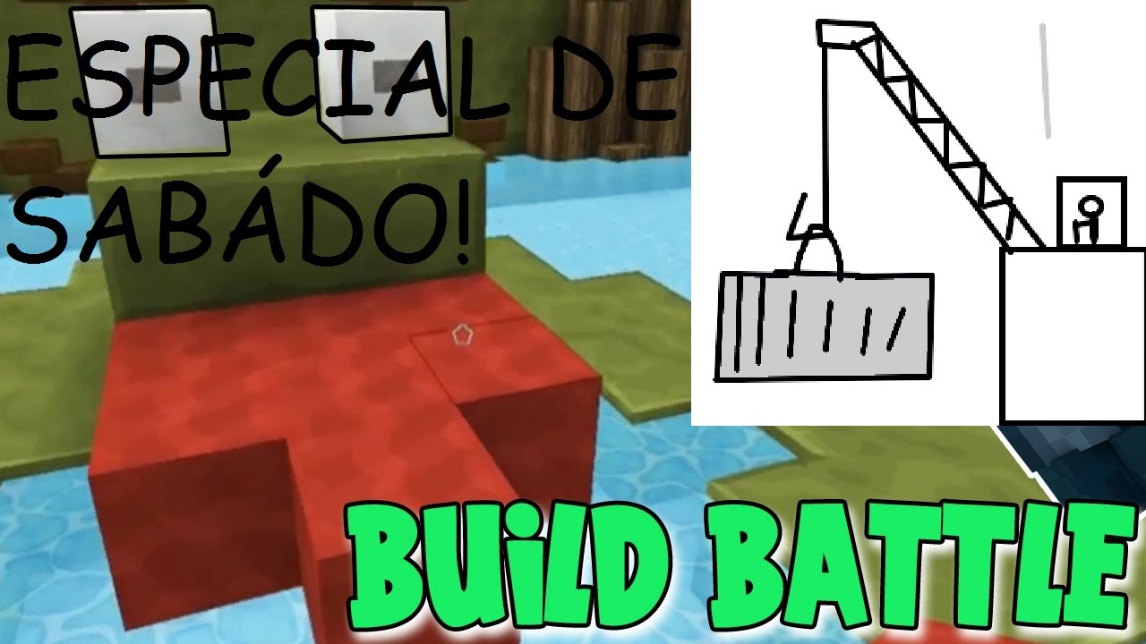 MINECRAFT BUILD BATTLE HYPIXEL - ESPECIAL DO SABÁDO! FHD - YouTube
