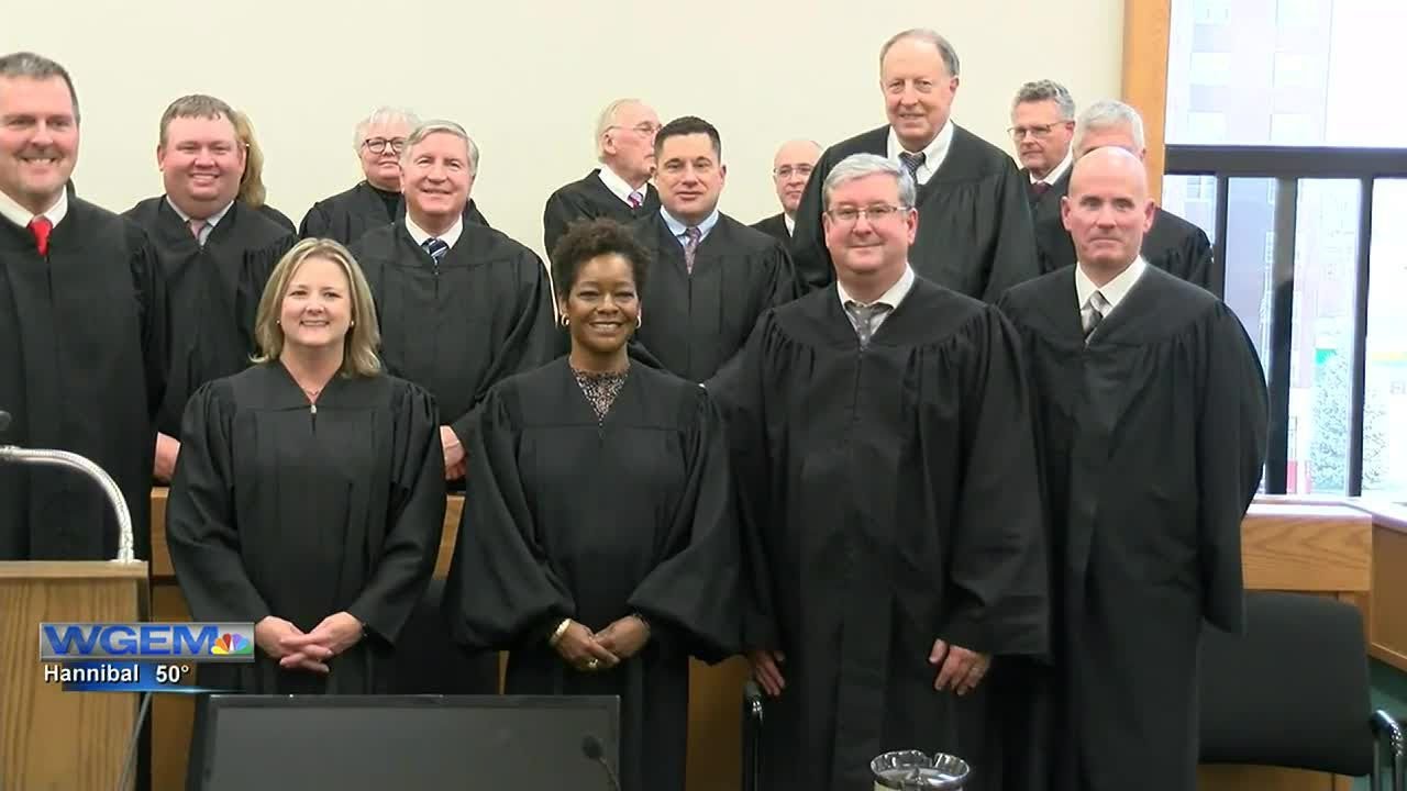 Judge Amy Lannerd sworn in - YouTube