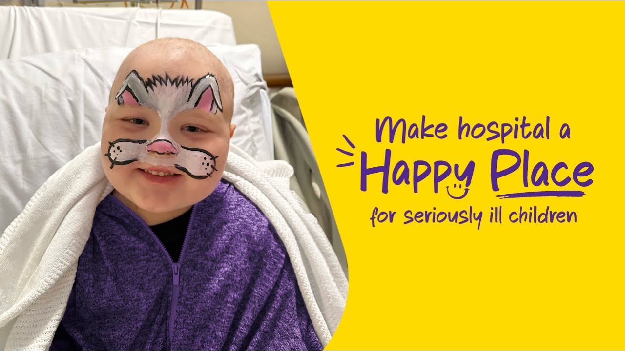 Make hospital a happy place for sick kids like Zack - YouTube