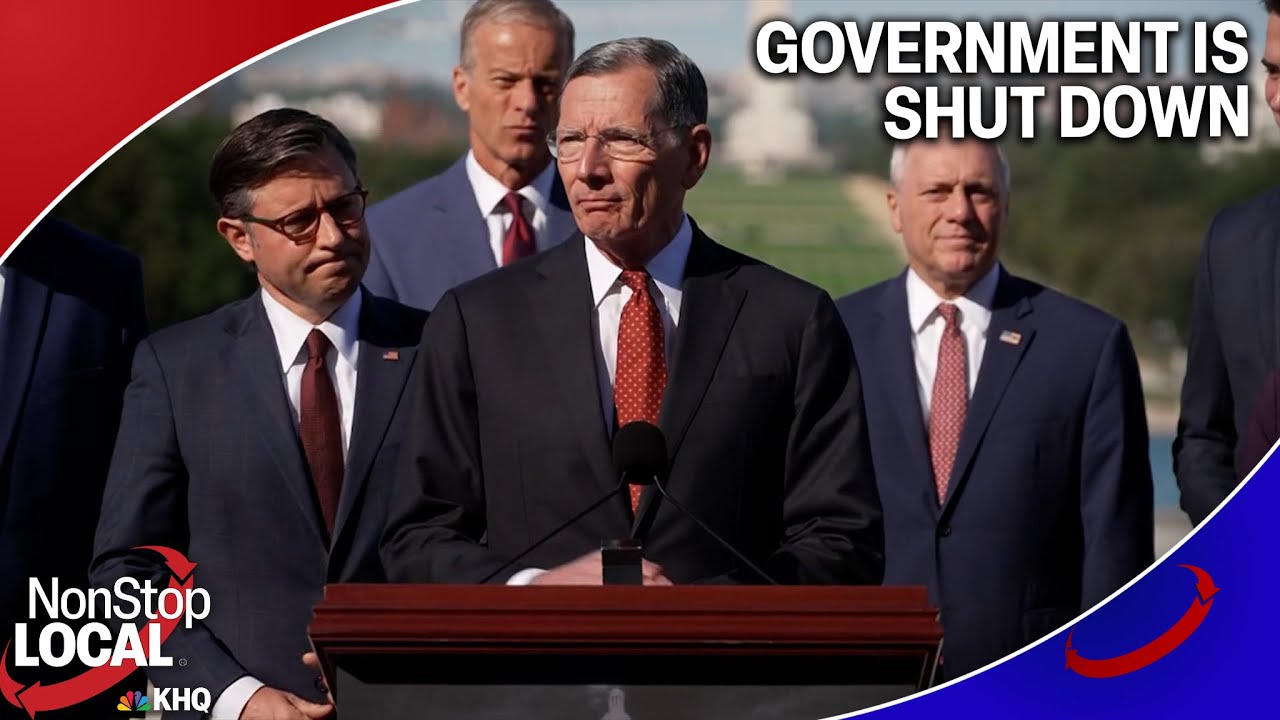 US Government Has Now Shut Down Due to Lack of Funding - YouTube