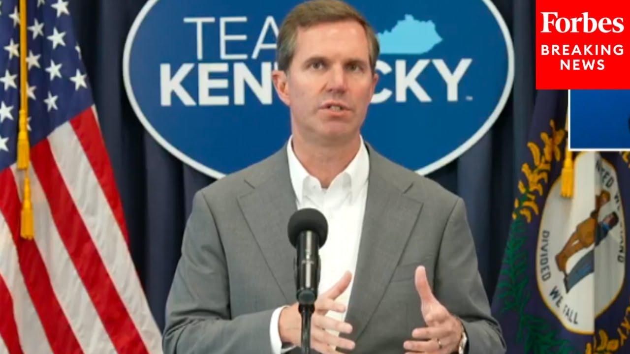 Gov. Andy Beshear Discusses Kentucky Economic Developments At Press Briefing - YouTube