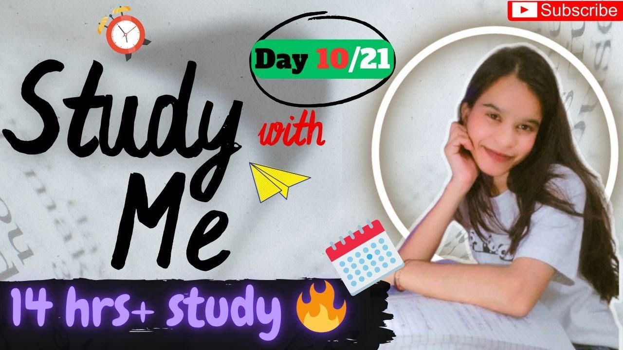 11/21 Study With Me | 14 Hours Study Challenge | 21-Day Challenge #CA# ...