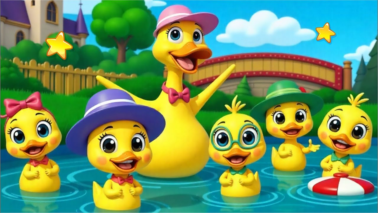 Five Little Ducks | Kids Songs | Super Simple Songs - YouTube