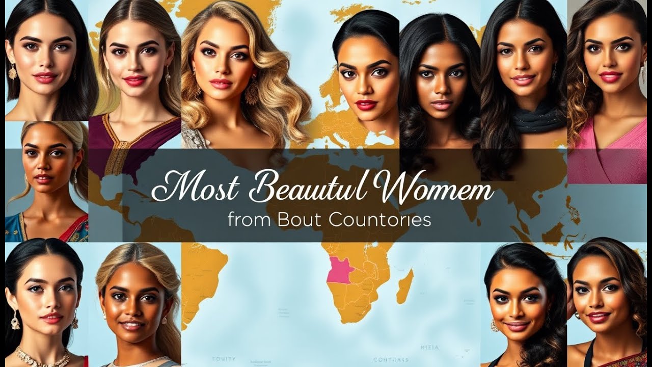 Most Beautiful Women From Different Countries in World - YouTube