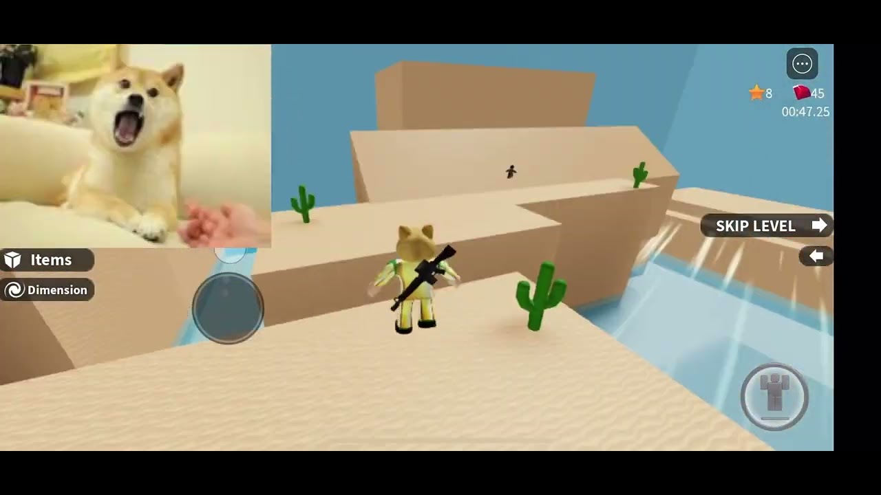 doge plays roblox part 1 - YouTube