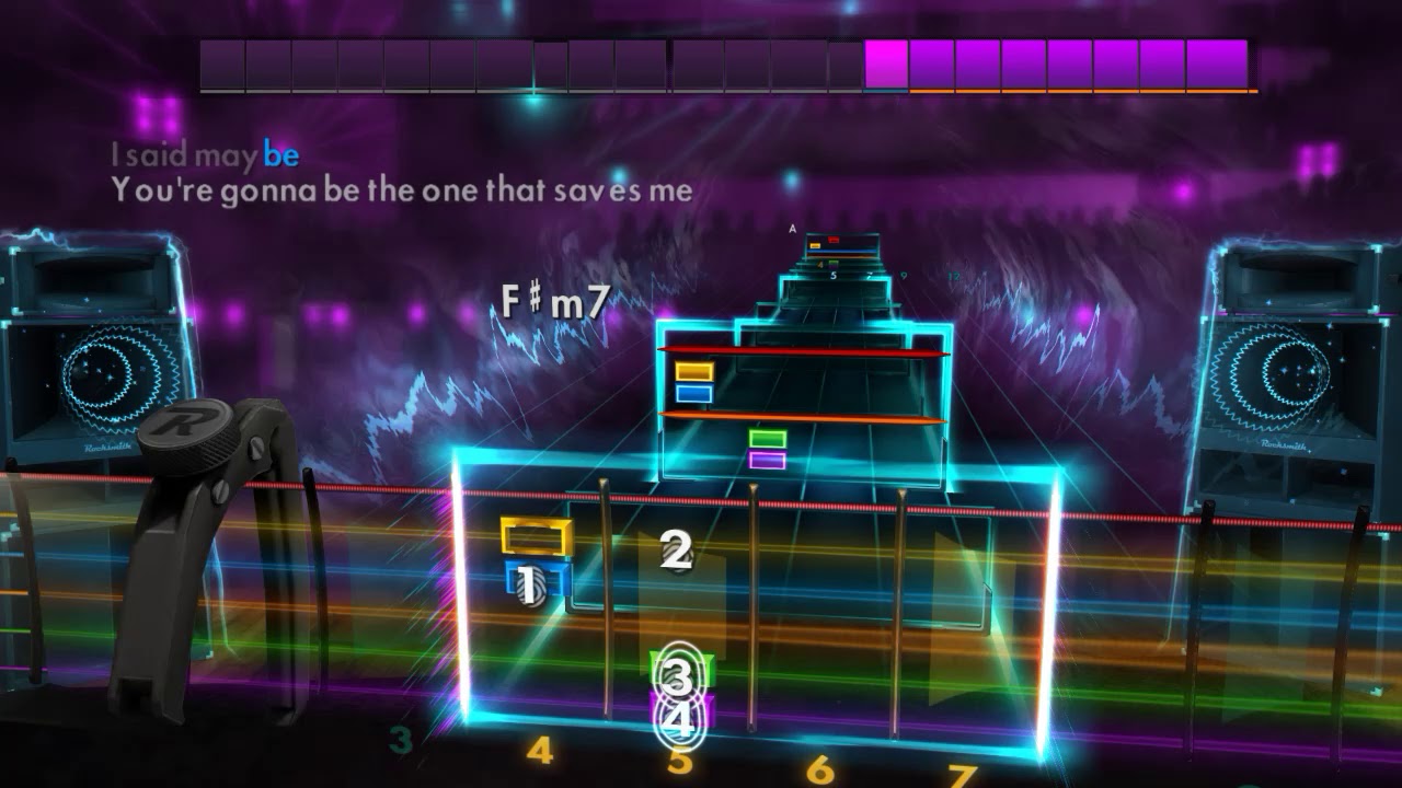 Oasis - Wonderwall - Rhythm Guitar Rocksmith2014 - YouTube