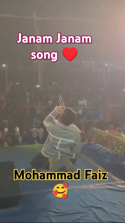Janam Janam song ♥️ Faiz Super star singer 2 winner @mohammad.faiz_official - YouTube
