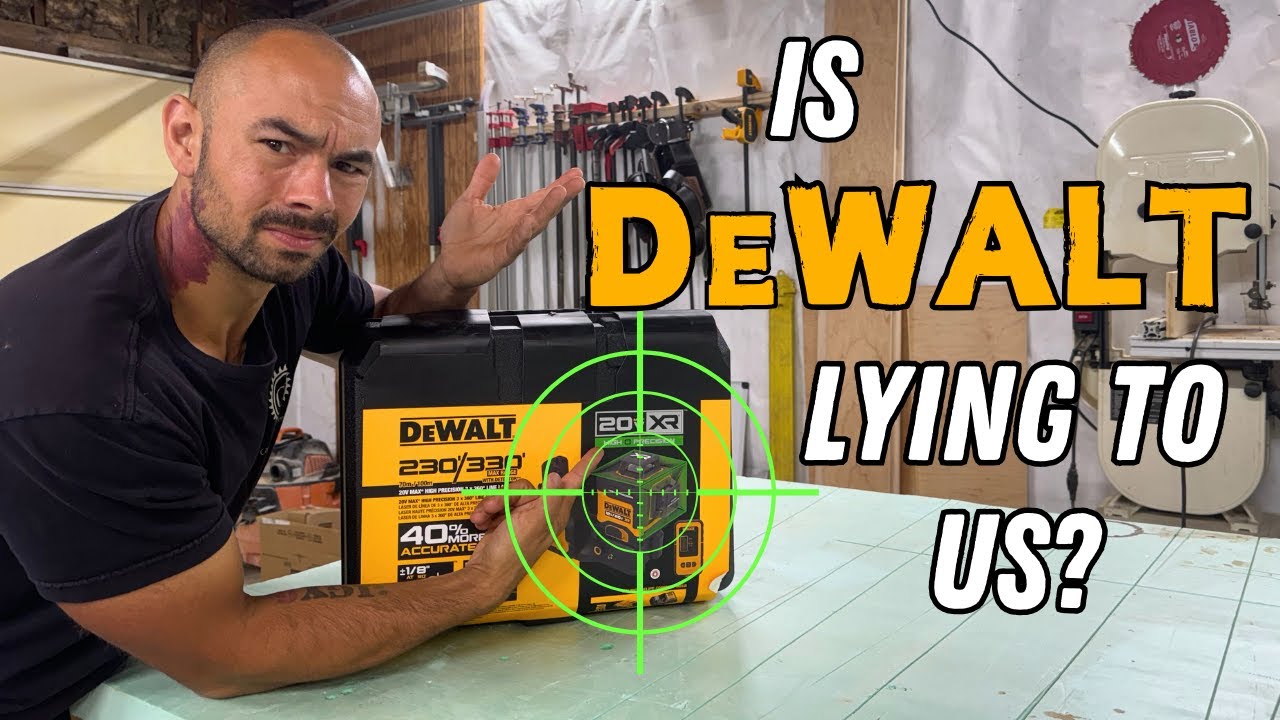 DeWalt "High Precision" Laser Level: Does it live up to the name? Watch ...