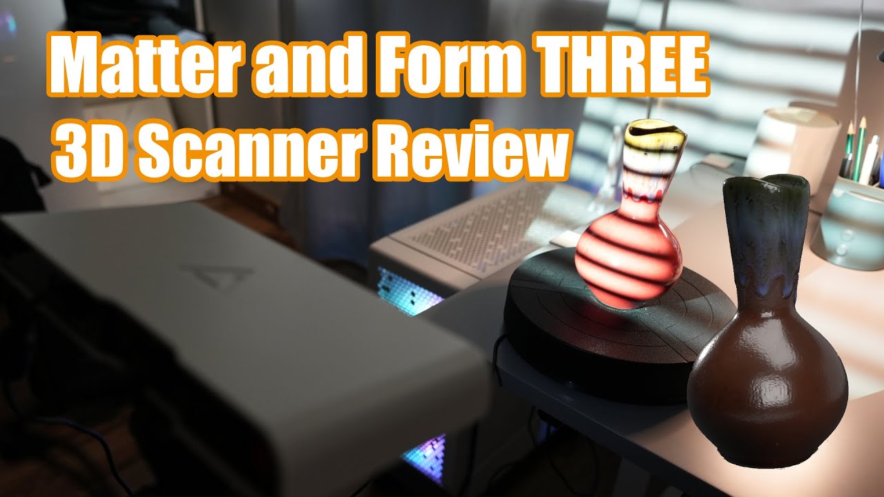Matter and Form THREE - 3D Scanner Review and Comparision - YouTube