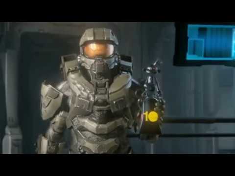 Master Chief Gets an Award - YouTube