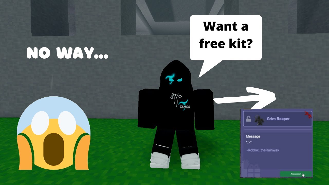 TANQR Gifted ME A KIT?! (Roblox Bedwars) - YouTube