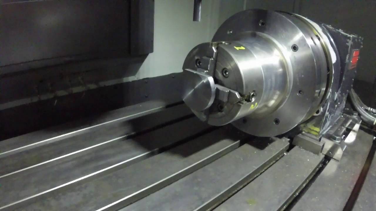 4th axis Rotary face cam - YouTube