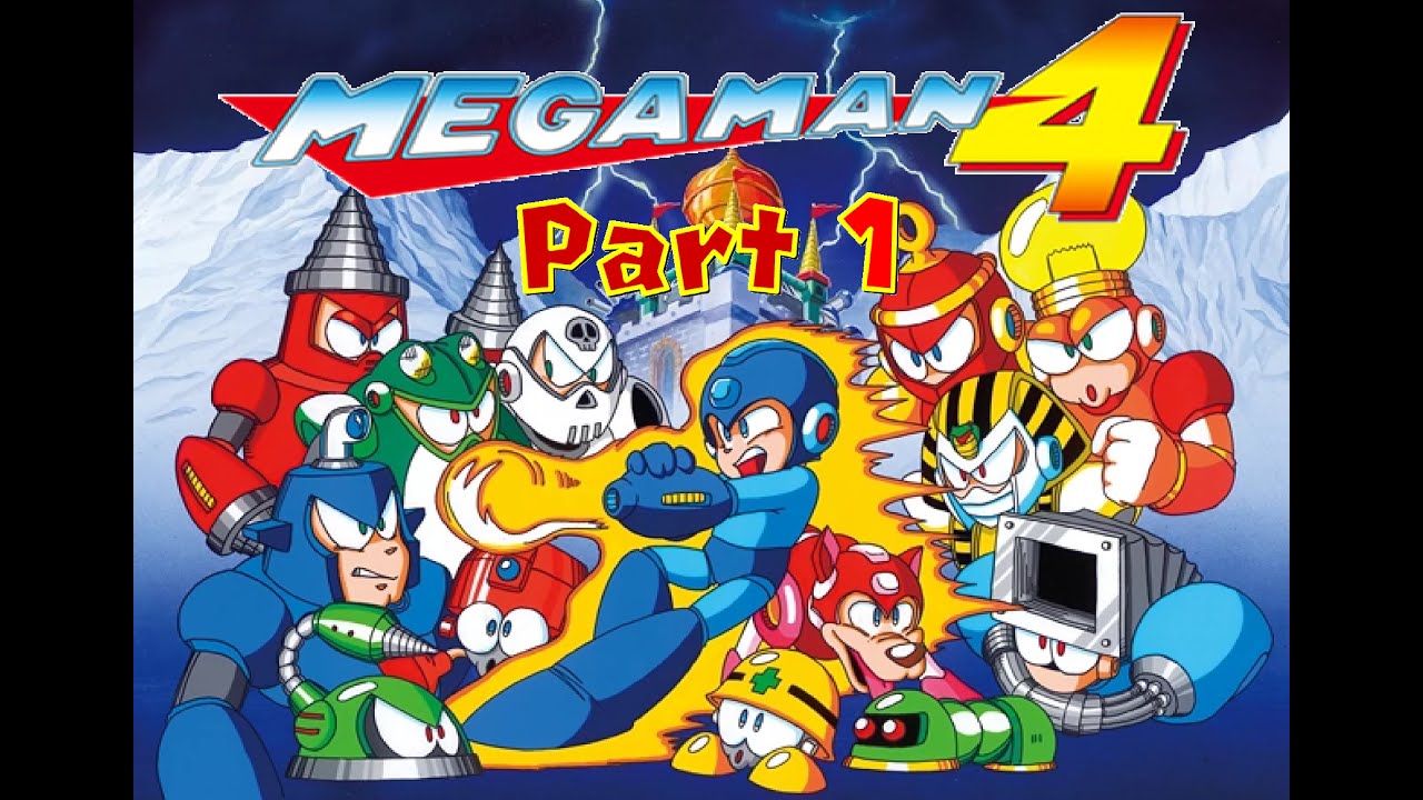 Let's Play Mega Man 4 - Part 1 - YouTube