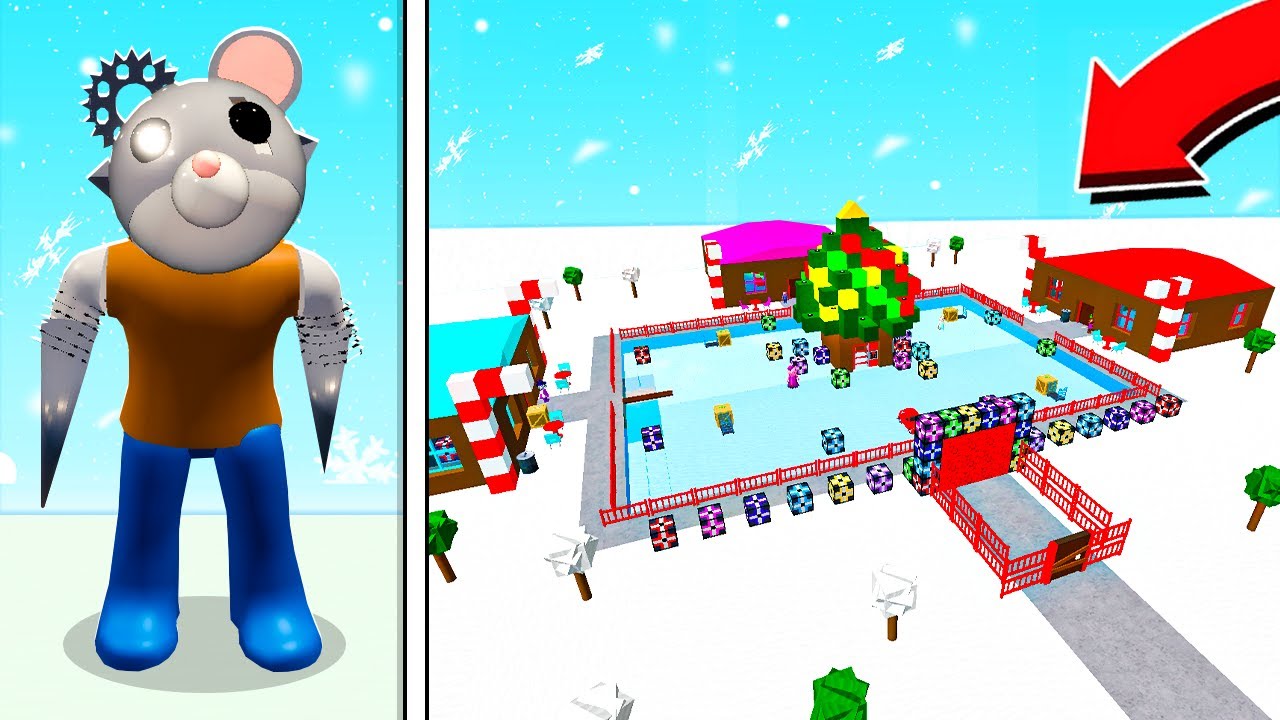 ROBLOX PIGGY RAZE'S ICE RINK MAP! (Piggy Build Mode) - YouTube