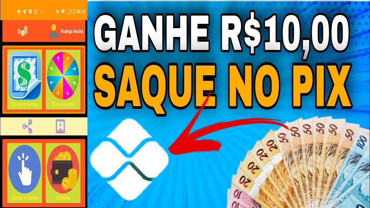 🔥URGENTE! GANHE ATÉ R$10,00 NO PIX HOJE - como ganhar dinheiro na ...