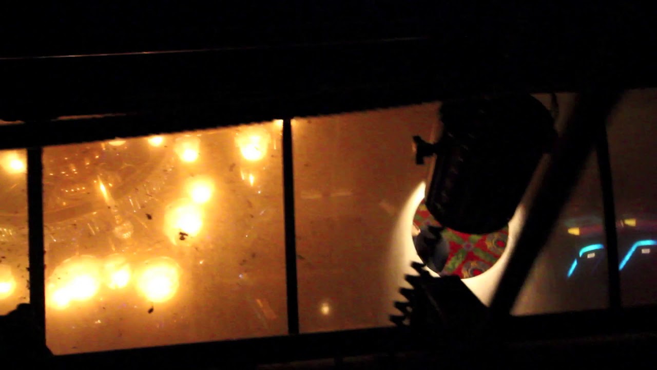 Rare View From Casino Security Catwalk - YouTube