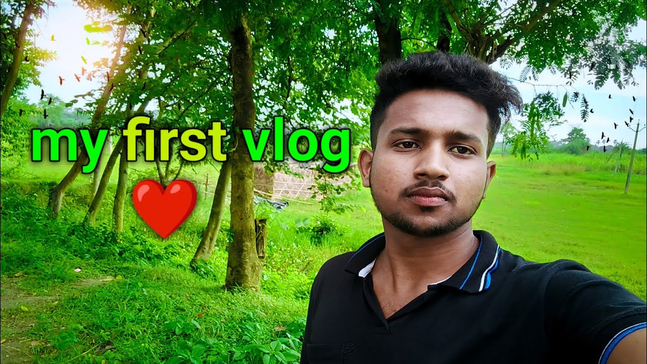 MY FIRST VLOG || MY FIRST VIDEO ON YOUTUBE || ARUN VLOG - YouTube