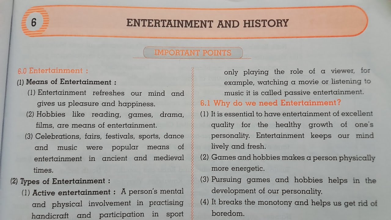 Class 10th History Chapter 6 Entertainment And History Navneet Digest class-10th-history-chapter-6-entertainment-and-history-navneet-digest