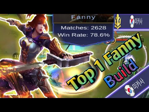 Mobile Legends: Fanny Top 1 Build | Fanny Insane Gameplay in Ranked ...