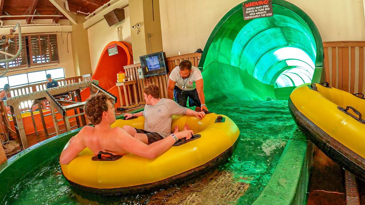 Runaway Canyon Family Raft Ride at Wilderness Resort - YouTube