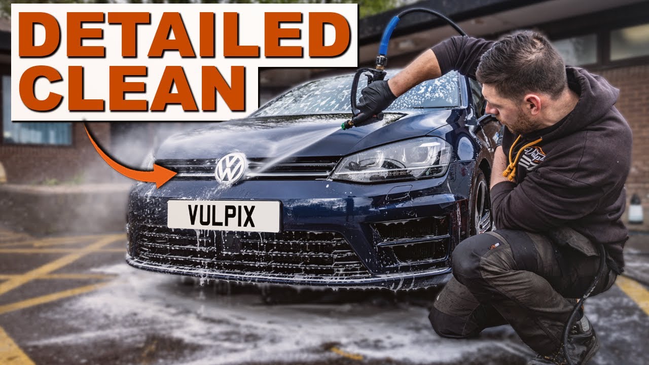 Satisfying Deep Clean & Polish - VW Golf R - YouTube