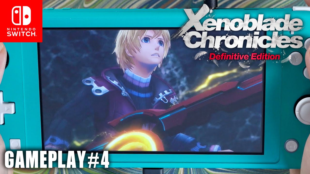 Xenoblade Chronicles Definitive Edition on the Nintendo Switch Lite ...