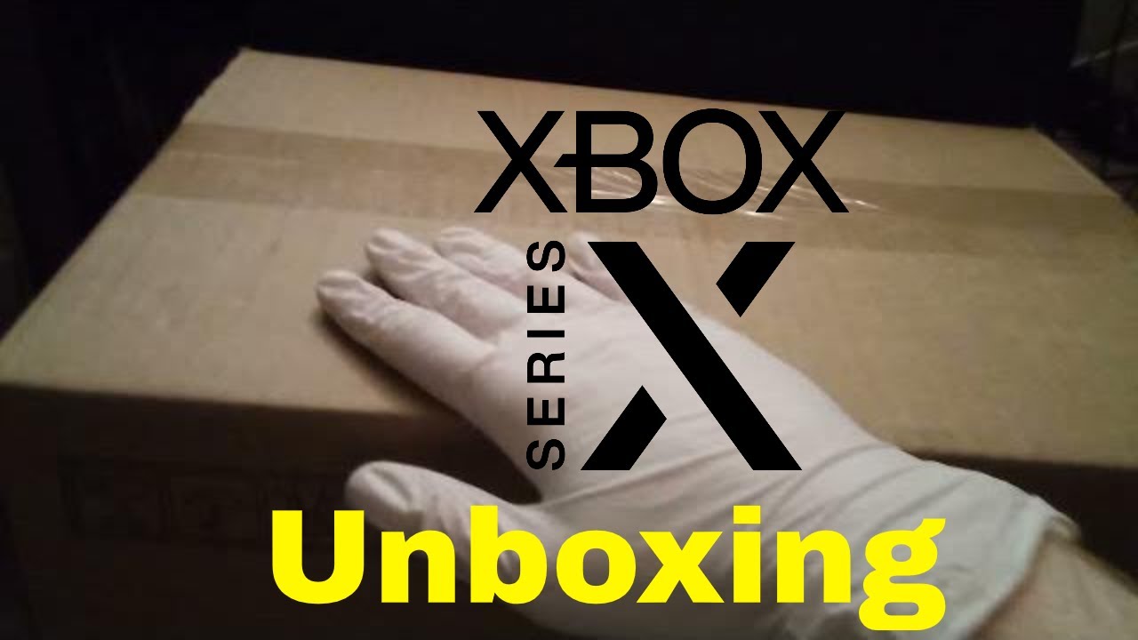 Unboxing Xbox Series X Console - YouTube