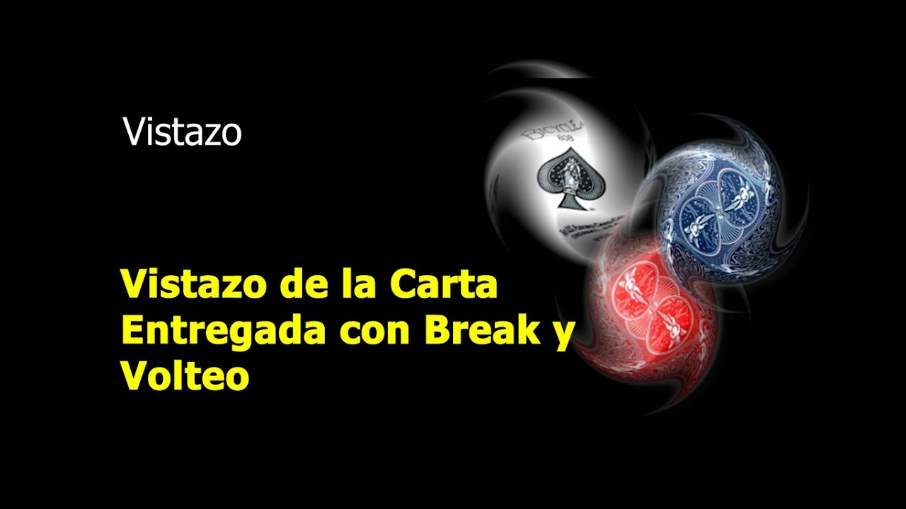 J006 Vistazo de la carta entregada con Break y Volteo - YouTube