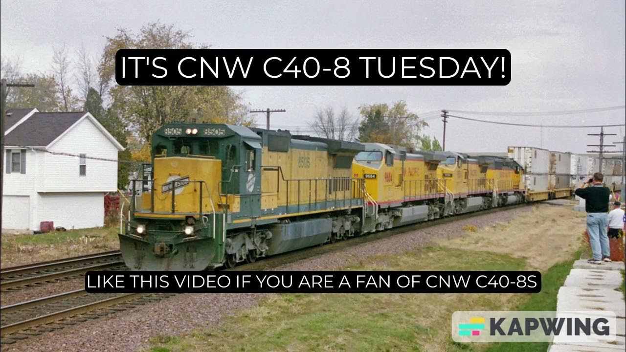 IT'S CNW C40-8 TUESDAY! - YouTube