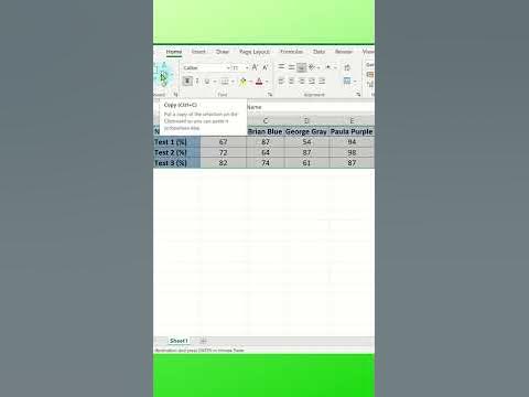QUICKLY Convert Rows into Columns in Excel | Excel Tips and Tricks #Shorts - YouTube