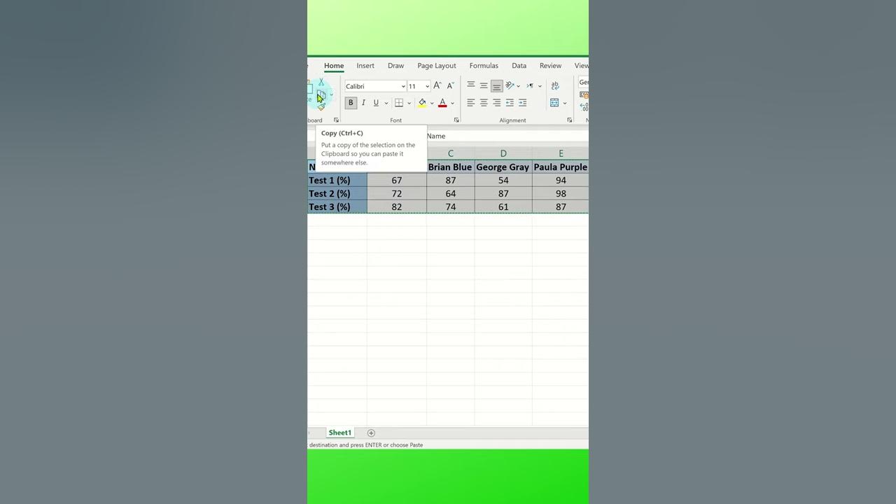 Quickly Convert Rows Into Columns In Excel Excel Tips And Tricks Shorts Youtube