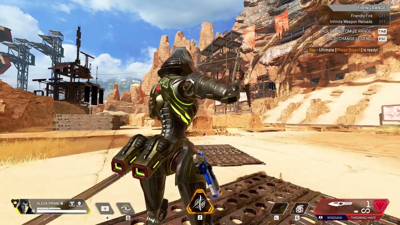 APEX LEGENDS | Ash | Legendary | Biotechnic (Gameplay) - YouTube