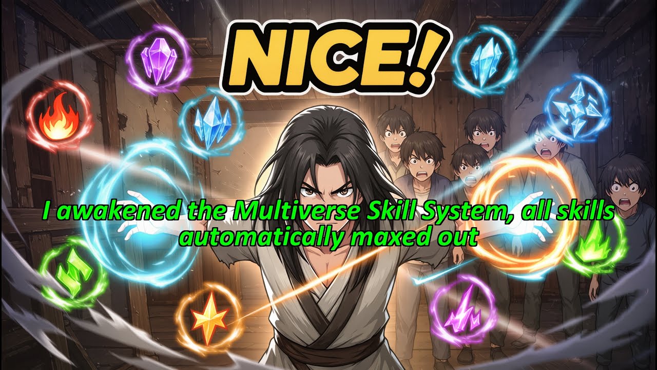 I awakened the multi-dimensional skill system, and all skills instantly ...