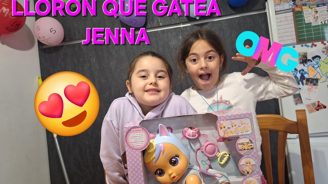 Unboxing de Bebe llorones Crawling Jenna gatea y emite sonidos - YouTube