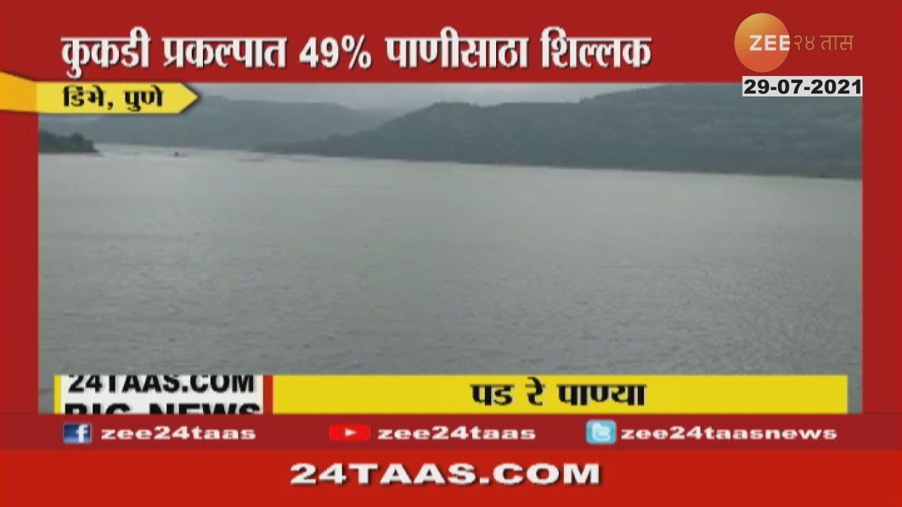 Pune Dimbhe Dam Water Level Goes Down - YouTube