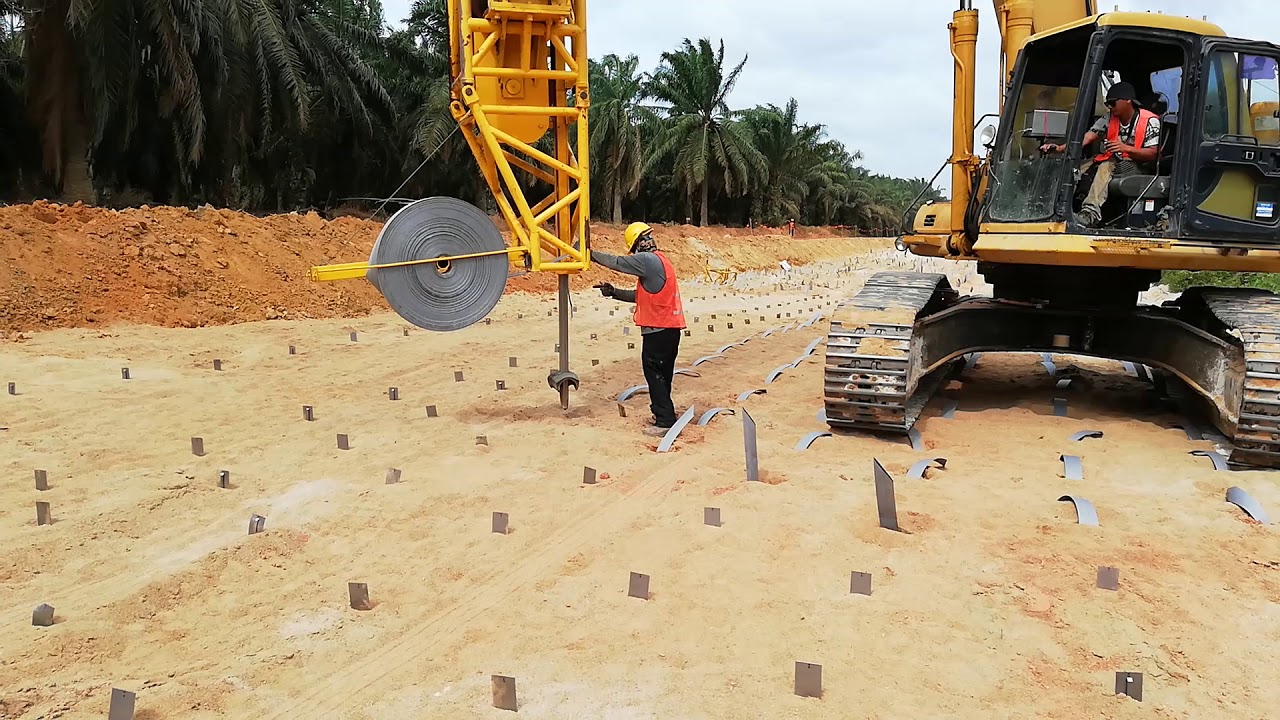 Prefabricated Vertical Drain (PVD) - YouTube