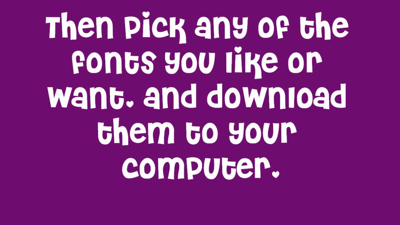 How to get better fonts on Windows Movie Maker - YouTube