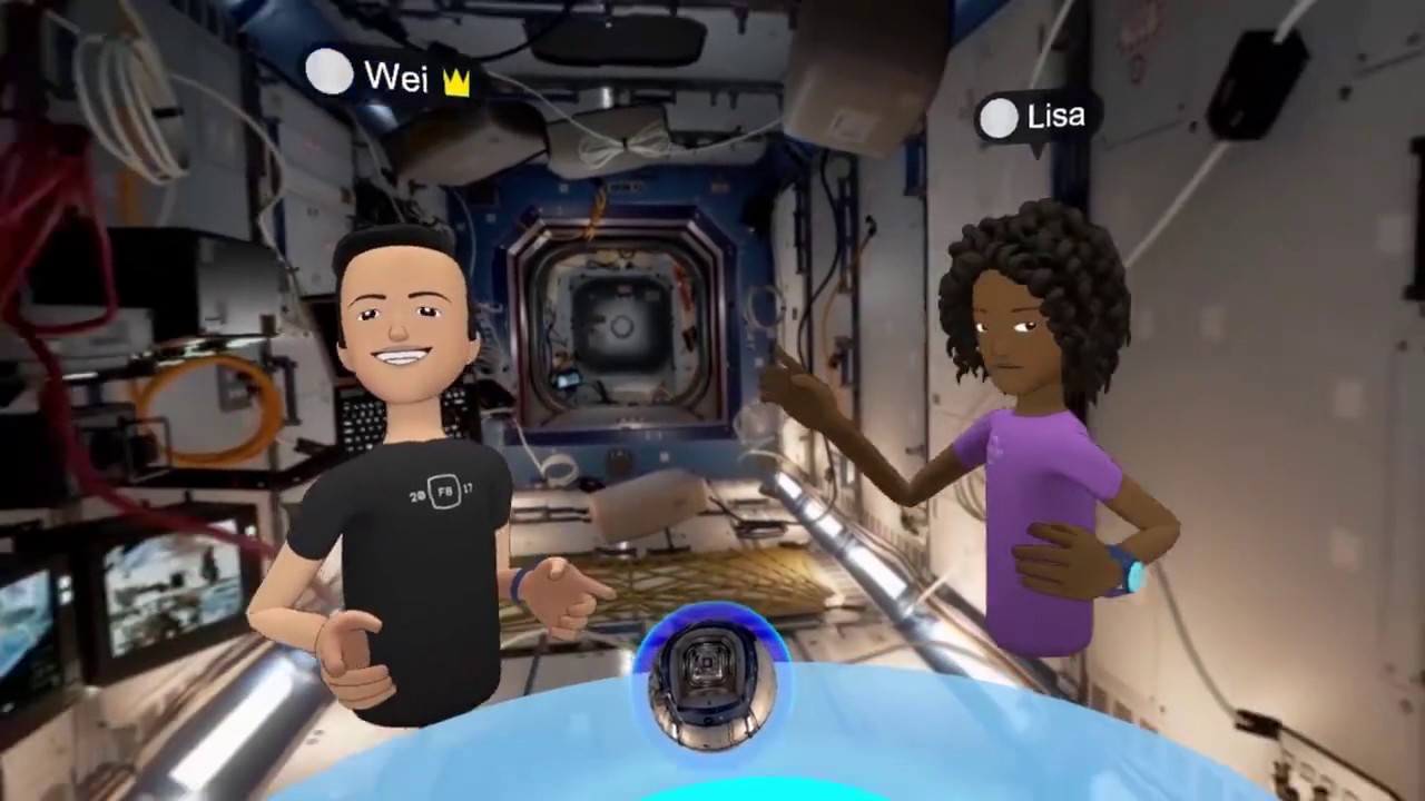 Inside 'Facebook Spaces' Social VR App: Shared VR Experiences - YouTube