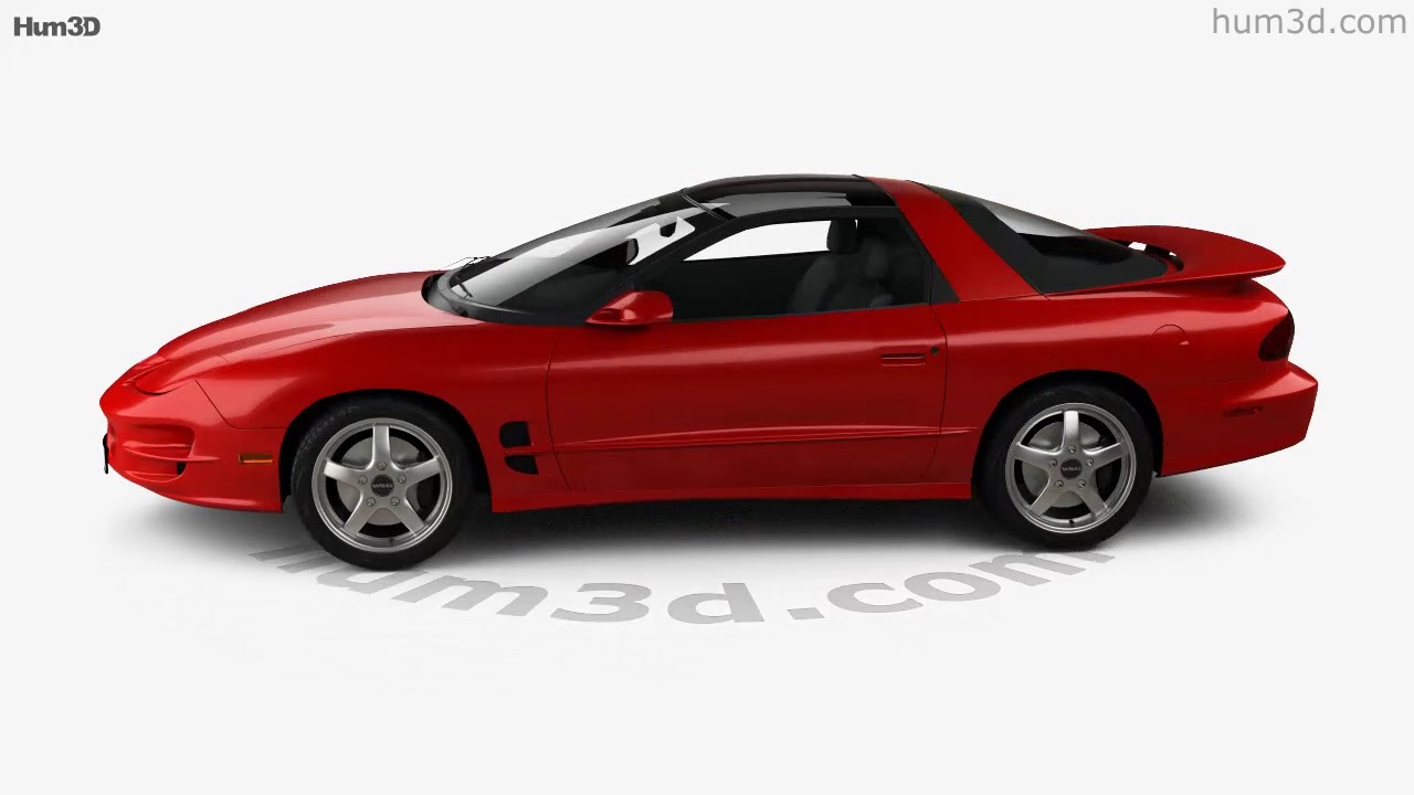 Pontiac Firebird Trans Am 2002 3D model by 3DModels.org - YouTube