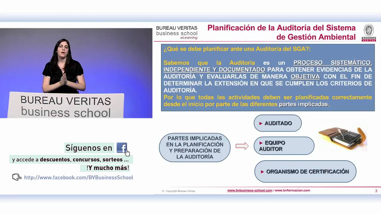 Planificación de una Auditoría de Sistemas de Gestión Ambiental (eLearning) - YouTube