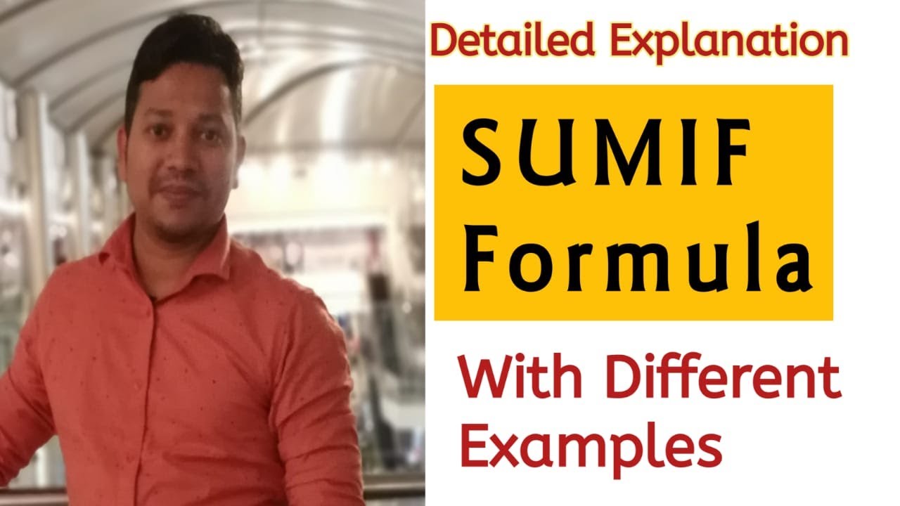 How To Use SUMIF Formula In Excel Hindi Sumif Function Sumif In How To Use SUMIF Formula In Excel Hindi Sumif Function Sumif In